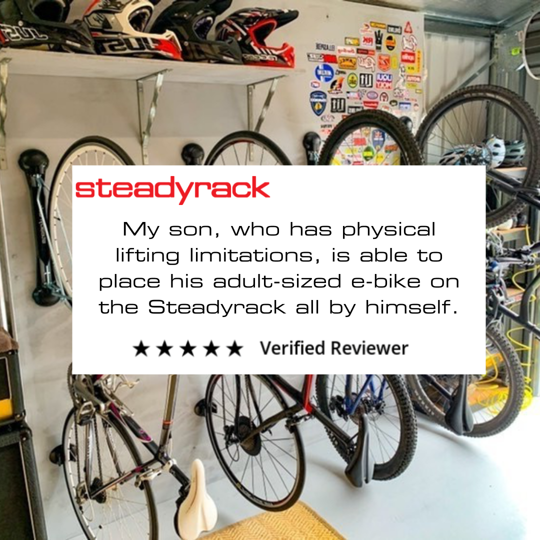 The Most Accessible Bike Storage Solution on the Market – Steadyrack ...